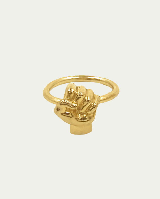 MINI ALL POWER FIST RING – JOHNNY NELSON