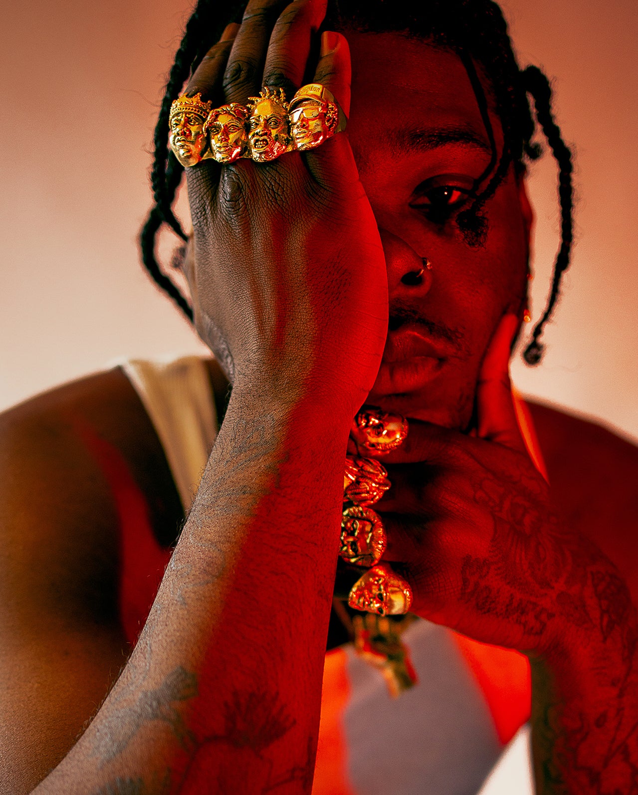 FINGERS OF DEF 4 FINGER RING – JOHNNY NELSON