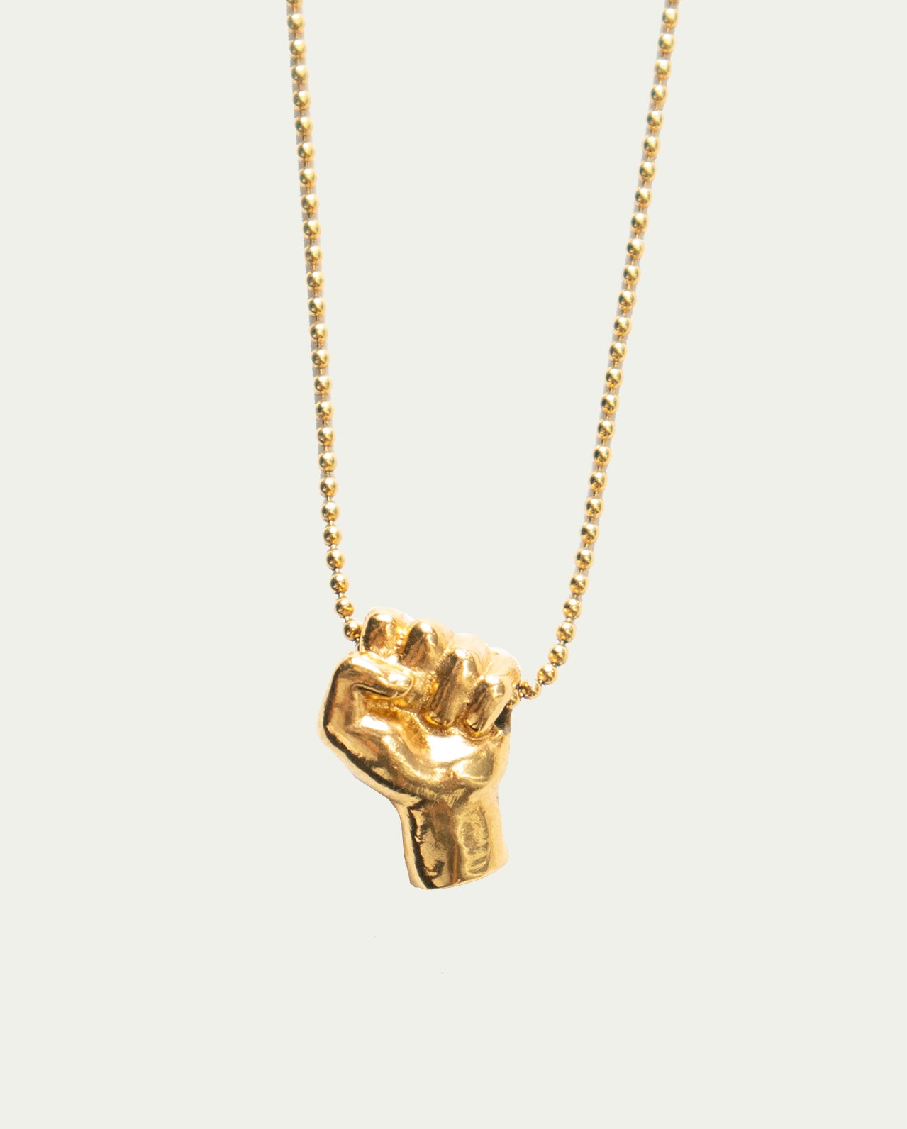 ALL POWER FIST NECKLACE – JOHNNY NELSON